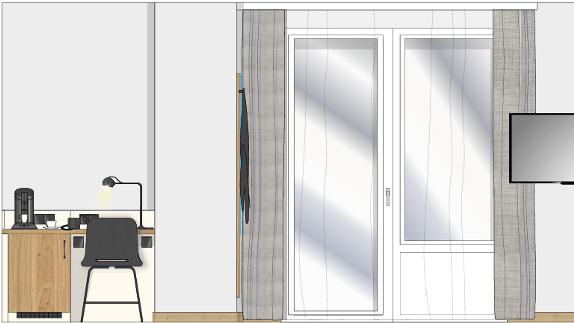 Comfort Doppelzimmer Schwarzwald mit Balkon - Weinhotel Pfeffer & Salz