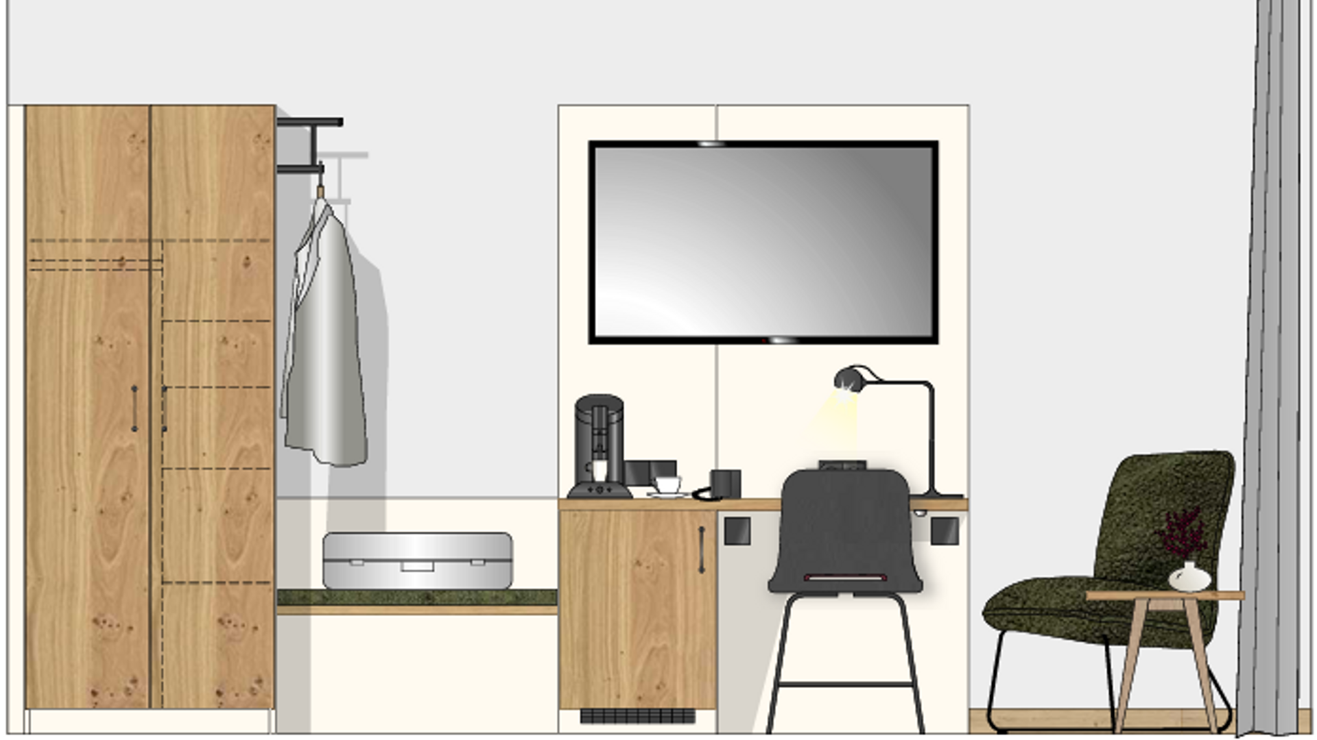 Comfort Doppelzimmer Schwarzwald mit Balkon - Weinhotel Pfeffer & Salz